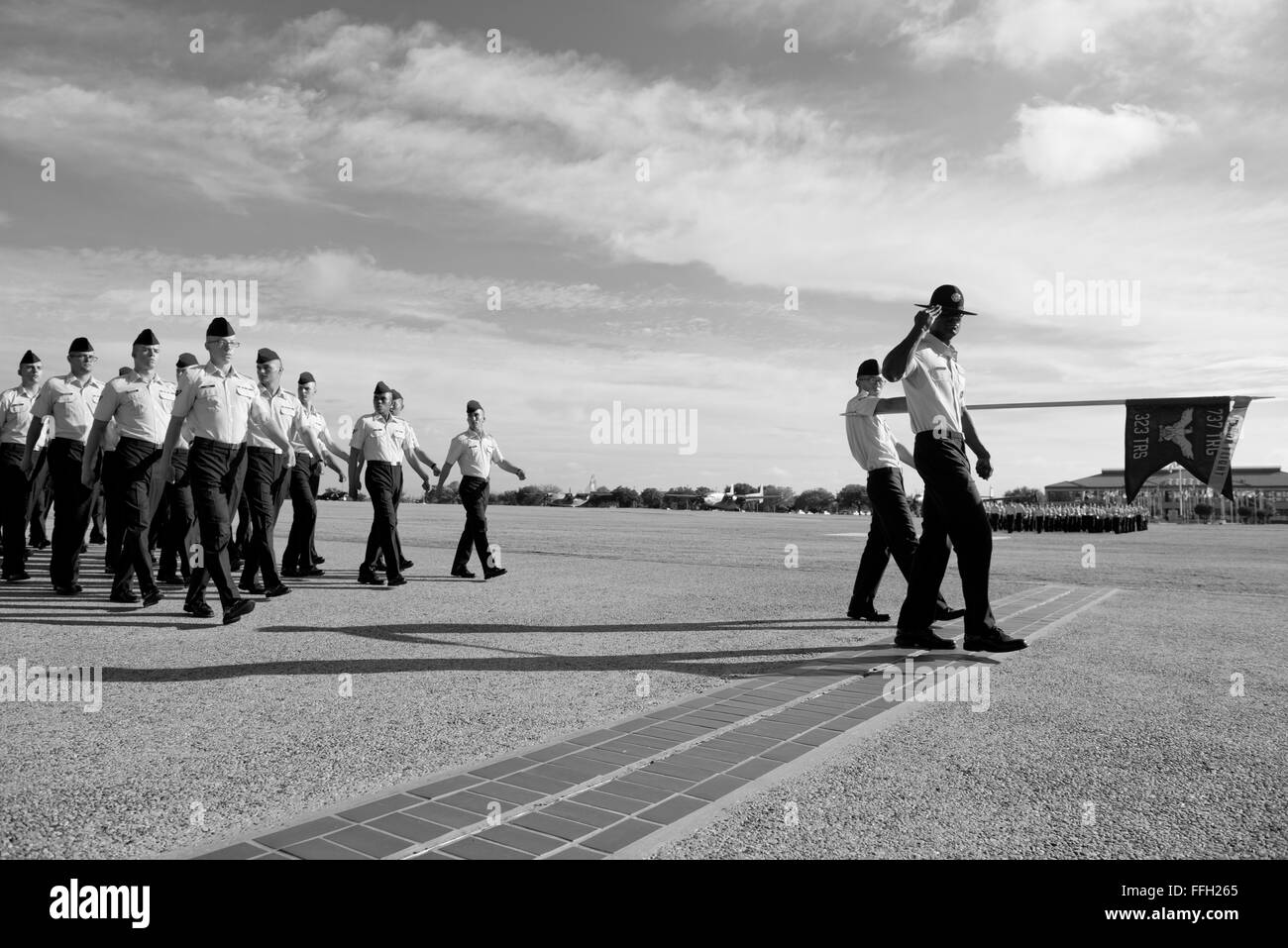 Basic military training graduation hi-res stock photography and images ...