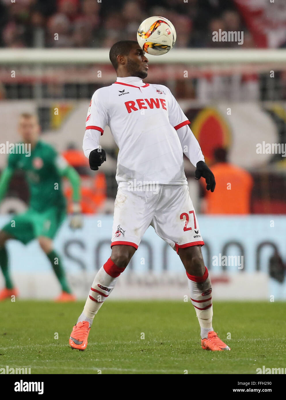 Cologne, Germany. 13th Feb, 2016. FC Koeln vs Eintracht Frankfurt ...