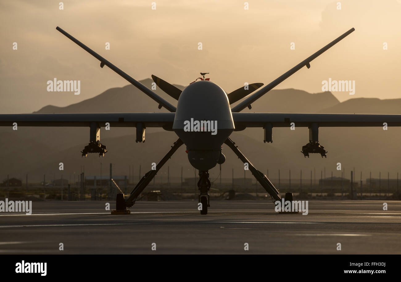 A MQ-9 Reaper assigned to the 432nd Aircraft Maintenance Squadron ...