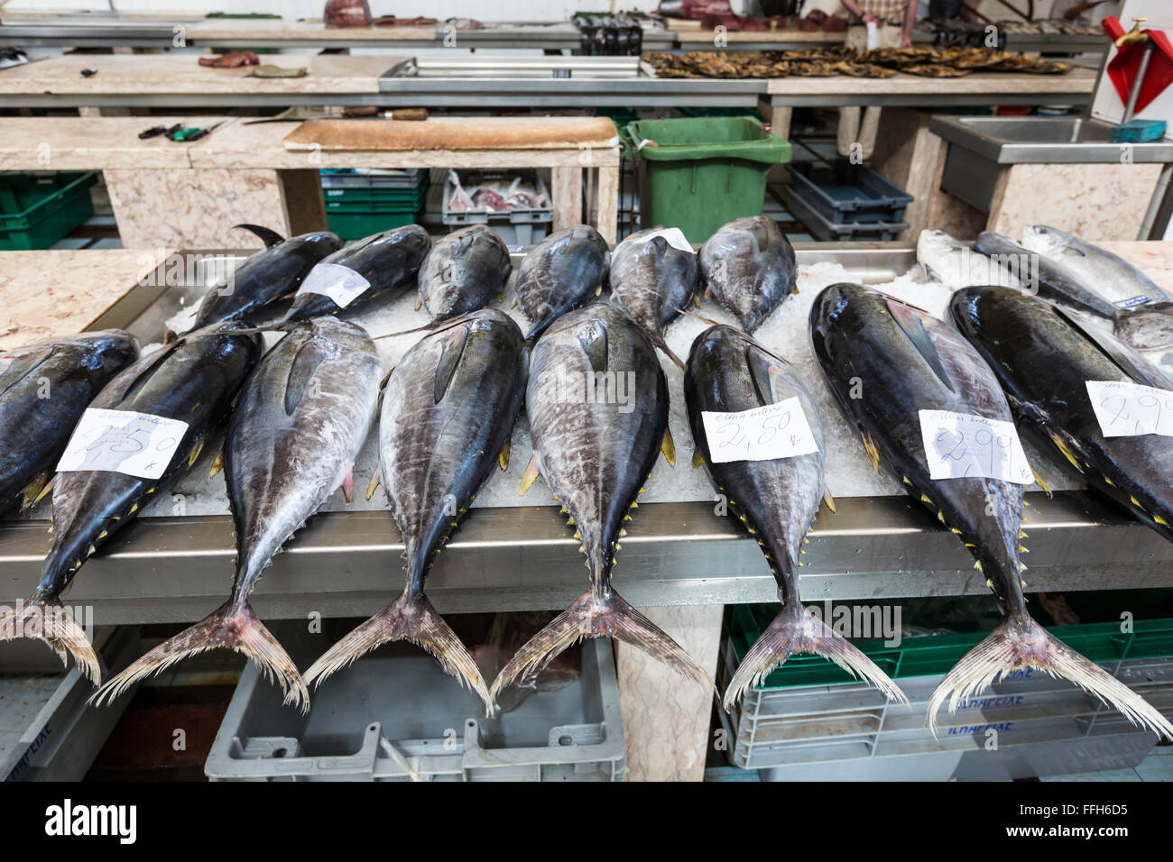 Fish market in Funchal, Madeira Stock Photo - Alamy