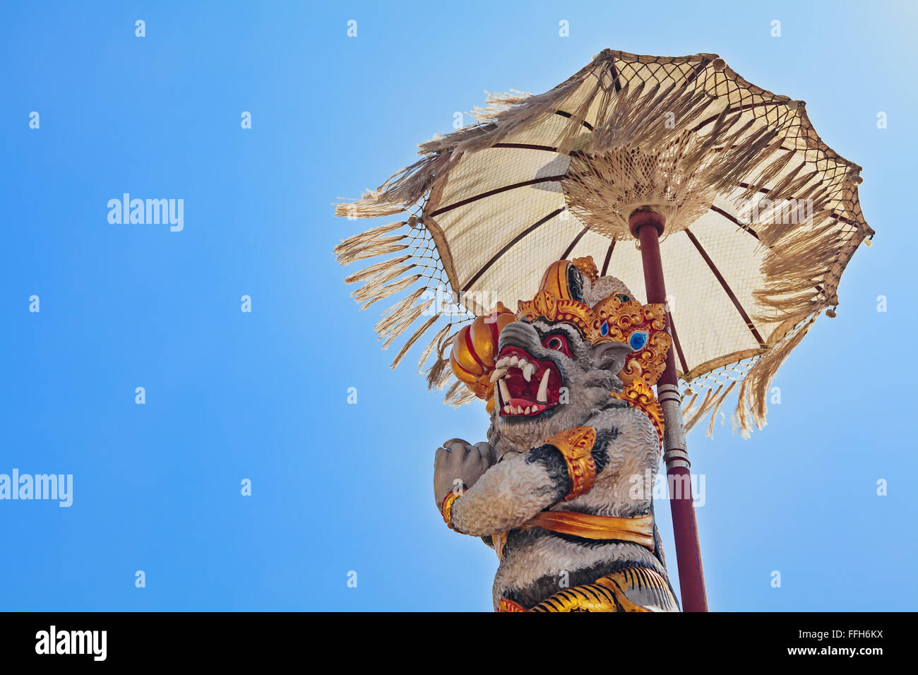 Monkey Hanuman - traditional protective spirit and Bali island symbol ...
