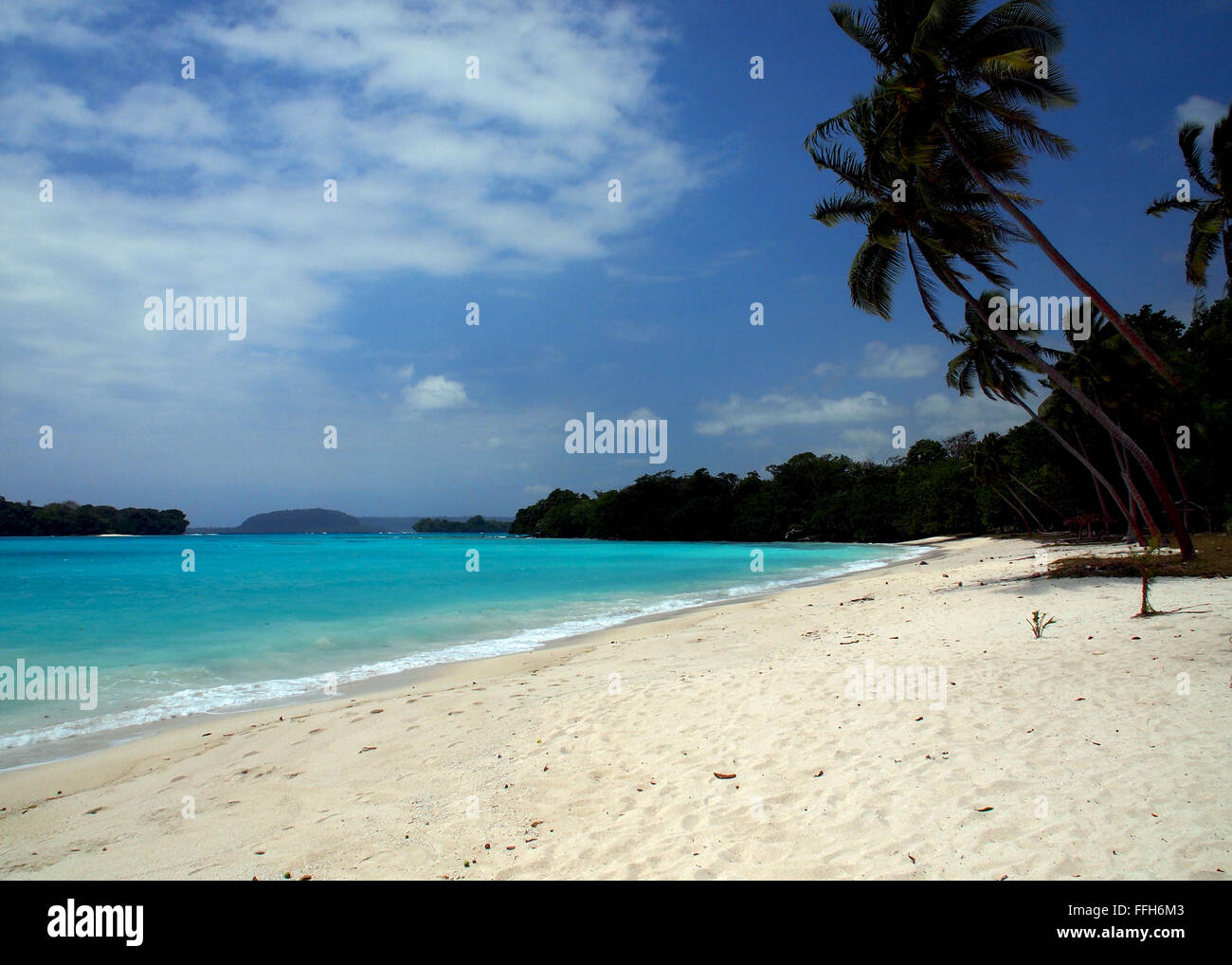 Port Olry beach Stock Photo - Alamy