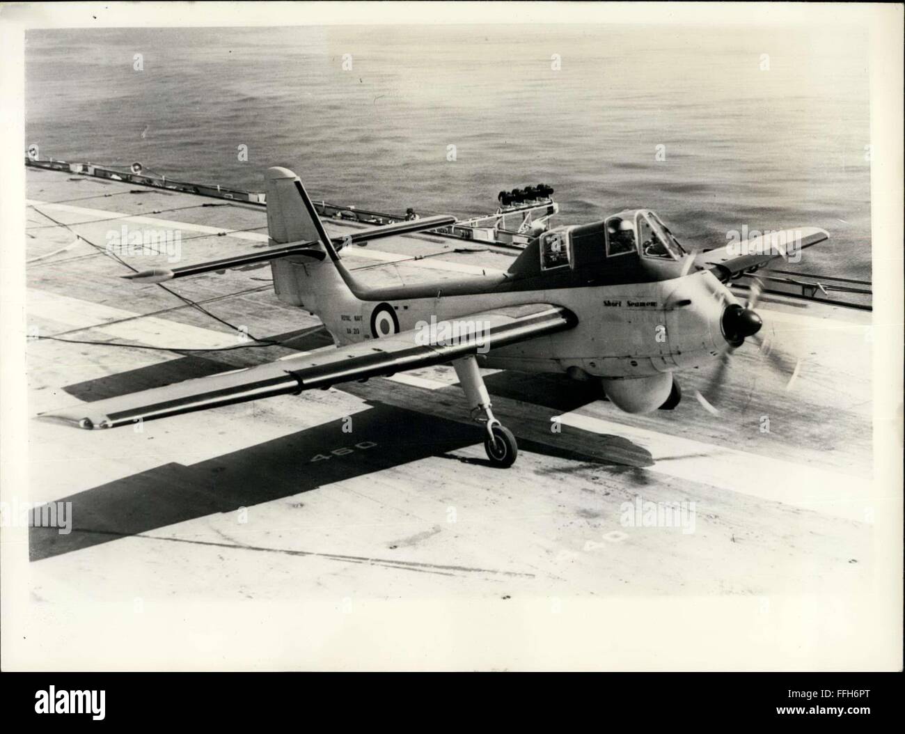 Deck landing trials short seamew hi-res stock photography and images ...