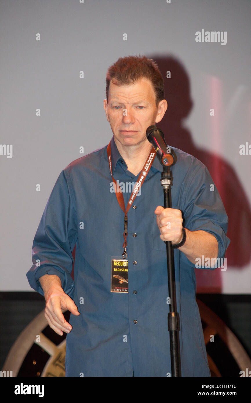 Max Grodénchik at Fedcon 18 Stock Photo - Alamy