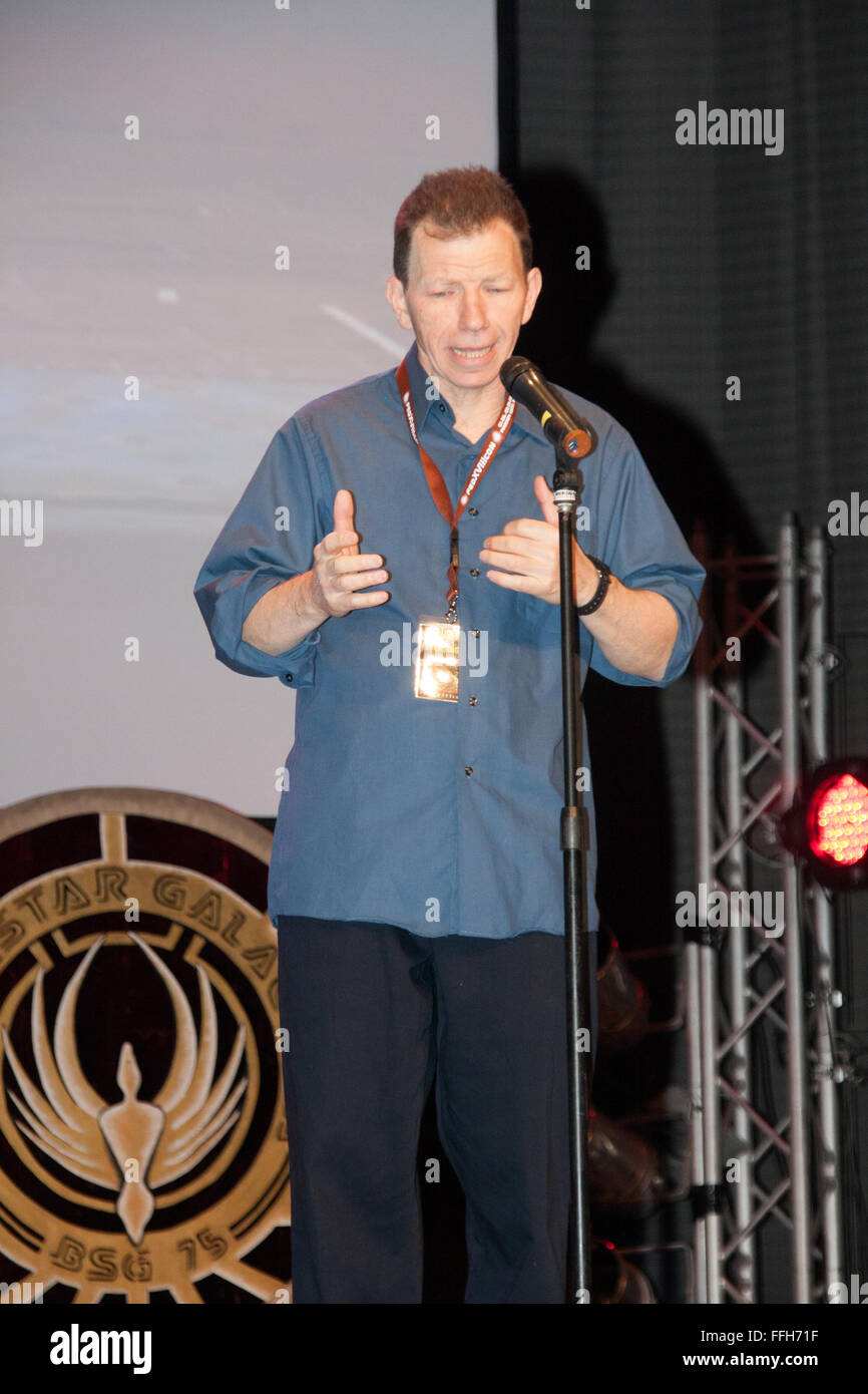 Max Grodénchik at Fedcon 18 Stock Photo - Alamy