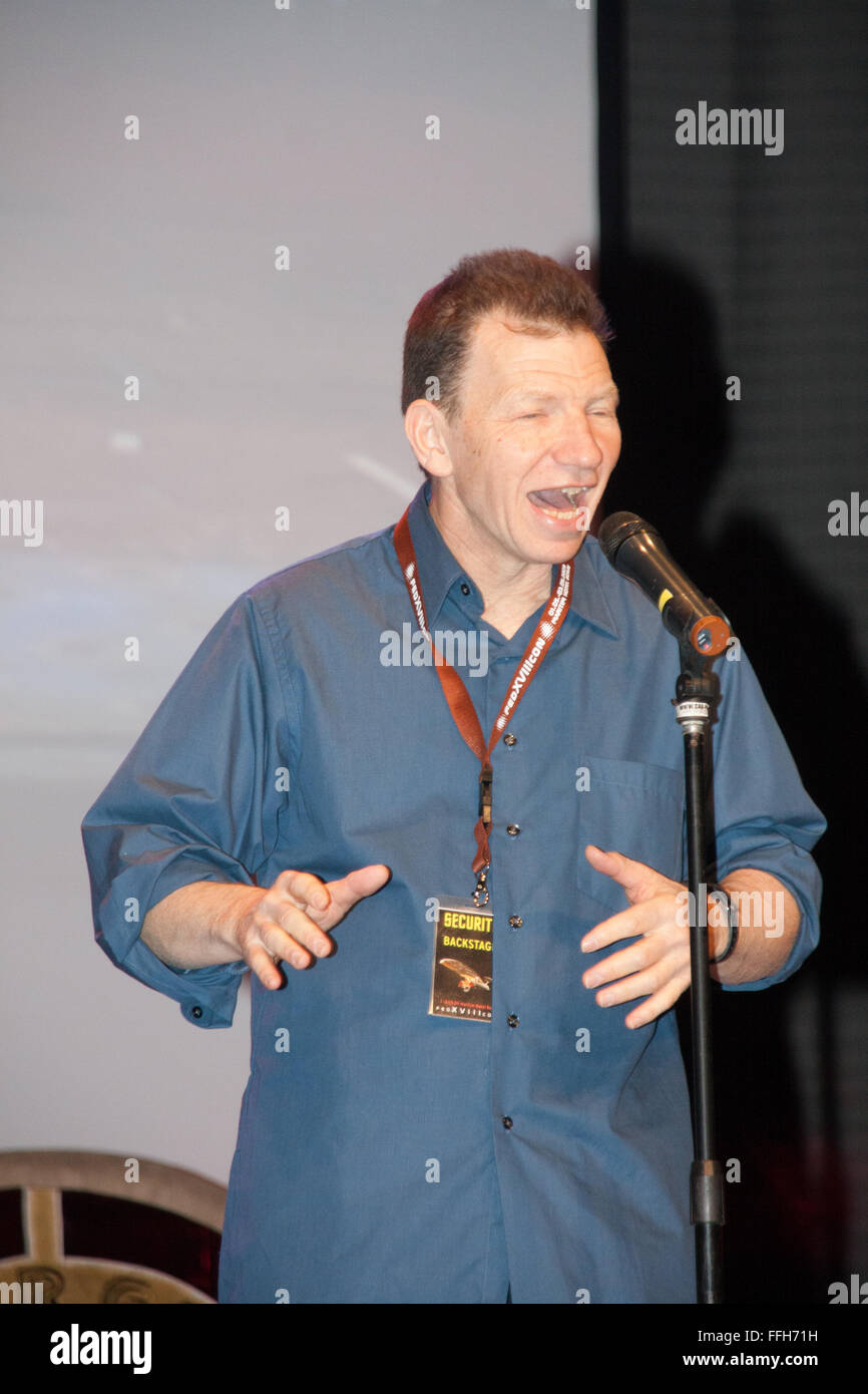 Max Grodénchik at Fedcon 18 Stock Photo - Alamy