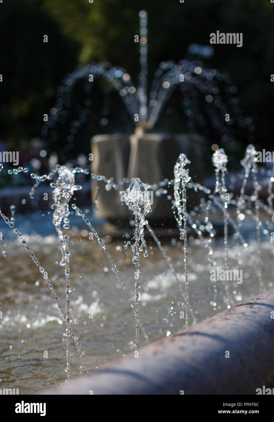 Urban water park splash hi-res stock photography and images - Alamy