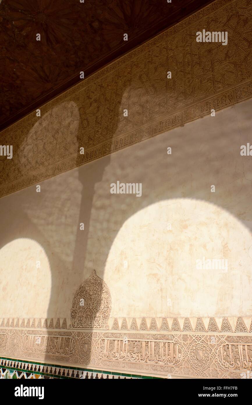 Alhambra granada plaster hi-res stock photography and images - Alamy