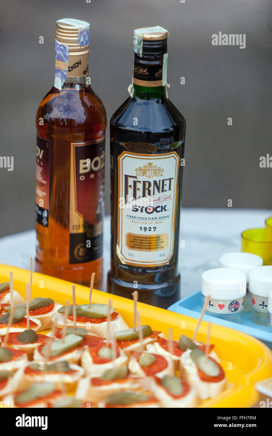 Booze bottles hi-res stock photography and images - Alamy