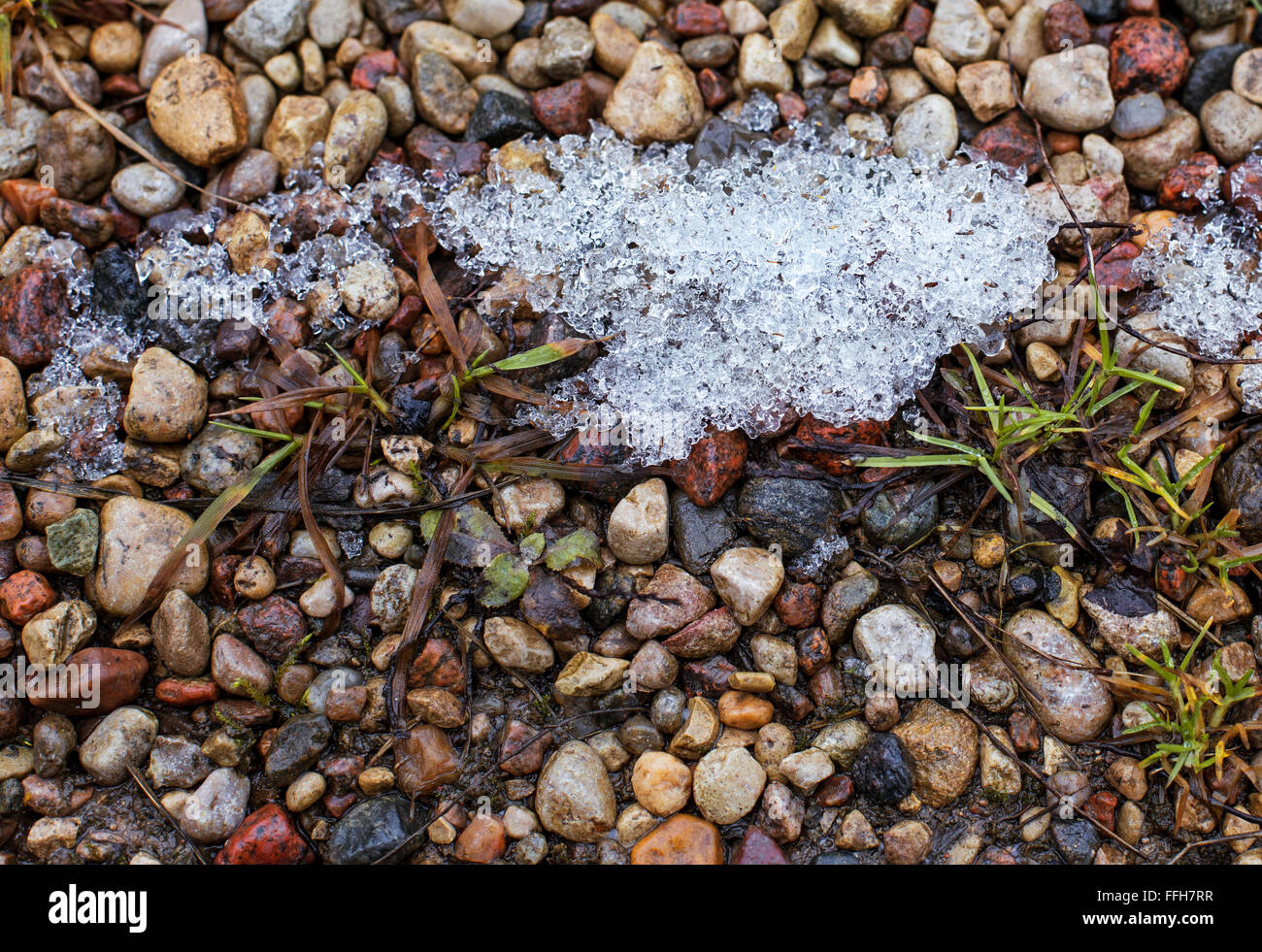 Melt spring black white hi-res stock photography and images - Alamy