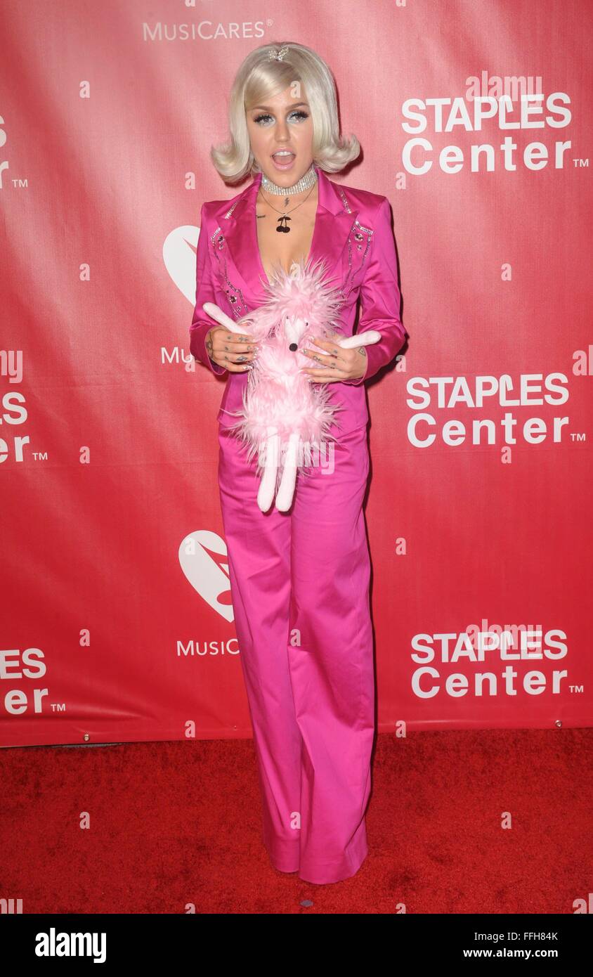 Los Angeles, CA, USA. 13th Feb, 2016. Brooke Candy at arrivals for ...