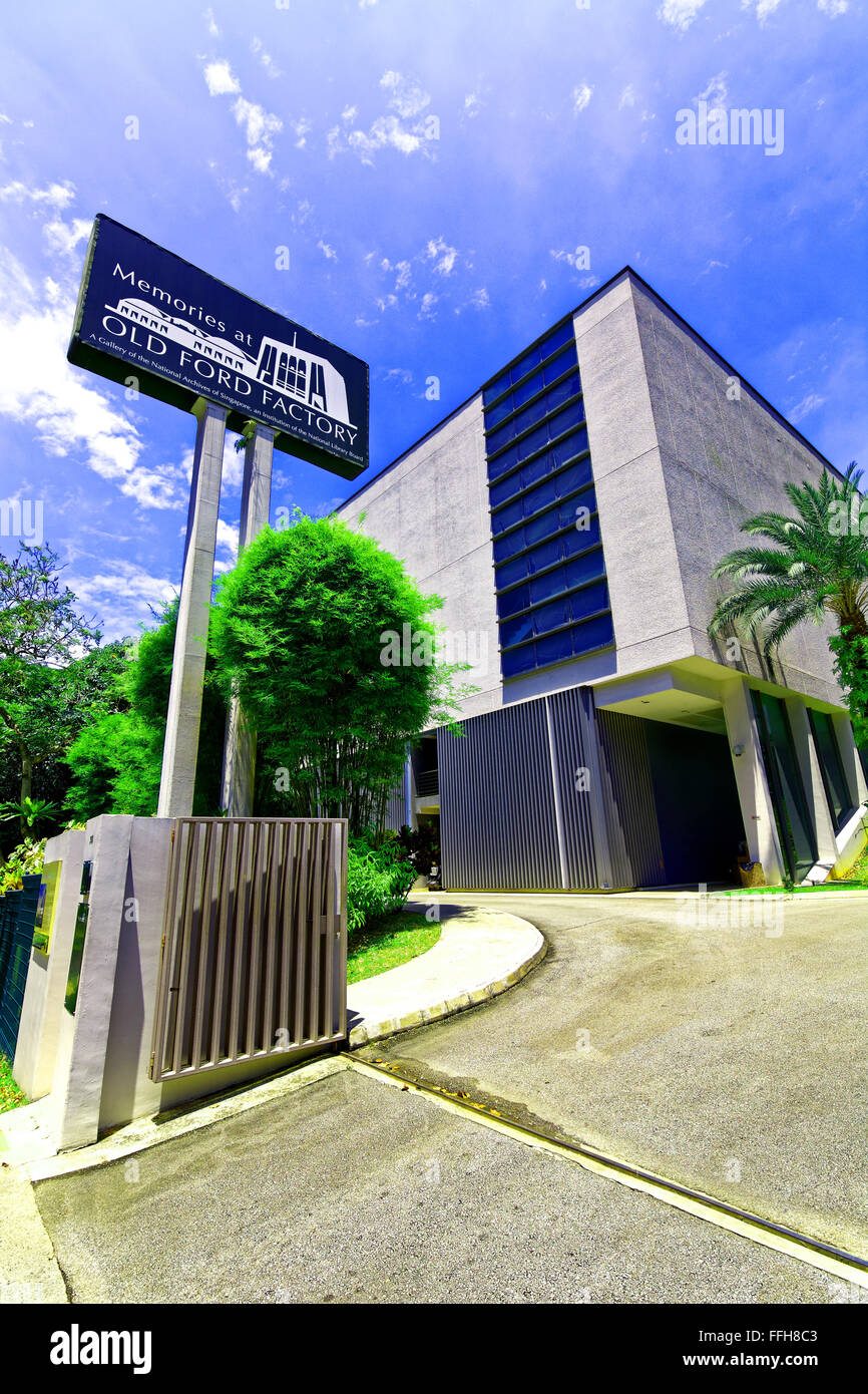 Singapore Ford Factory Museum place of surrender against Japanese WWII ...