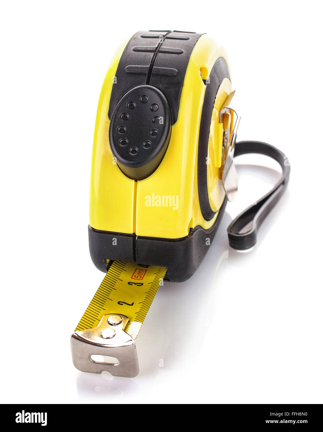 White measuring tape symbol hi-res stock photography and images - Alamy