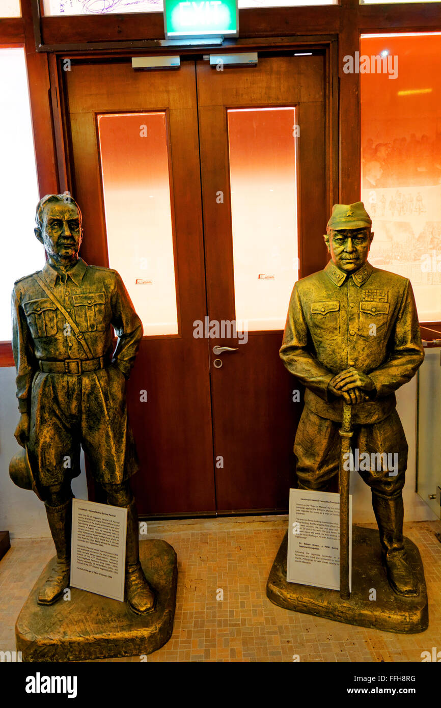Generals Percival and Yamashita Singapore Ford Factory Museum WWII ...