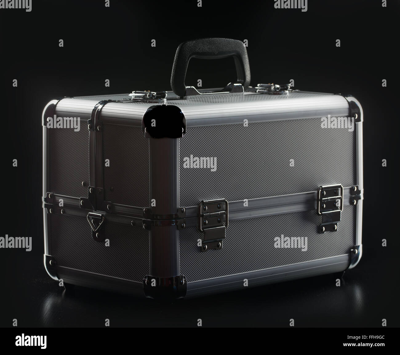 Aluminum metal case box Stock Photo - Alamy