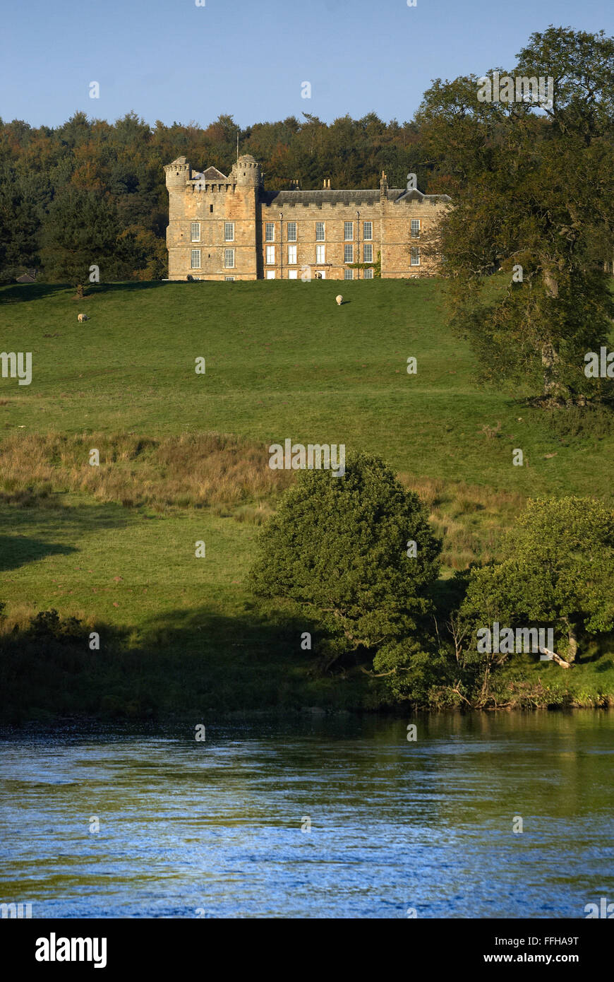 Chipchase castle, Northumberland Stock Photo - Alamy