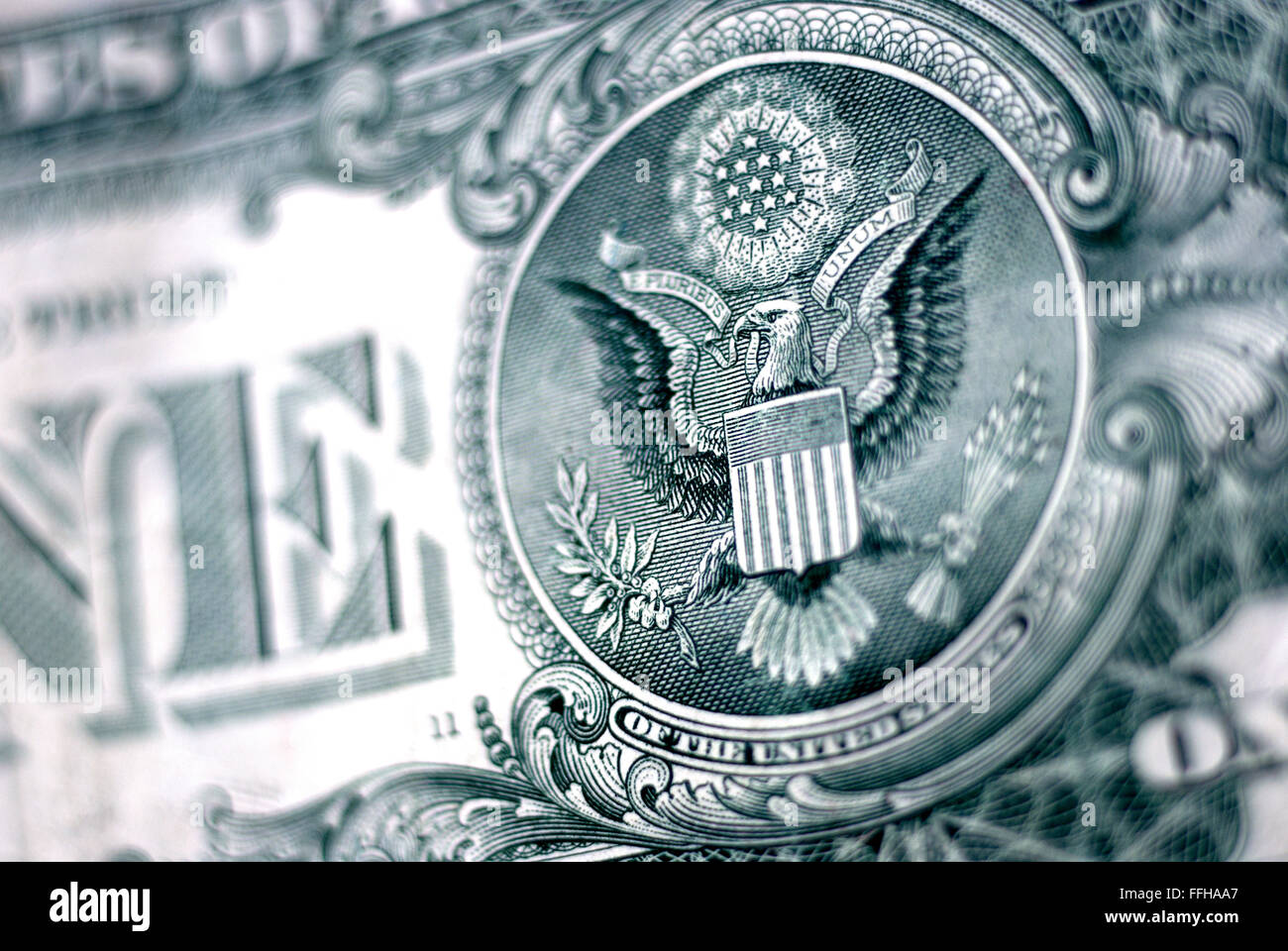detail of Dollar bill Stock Photo - Alamy
