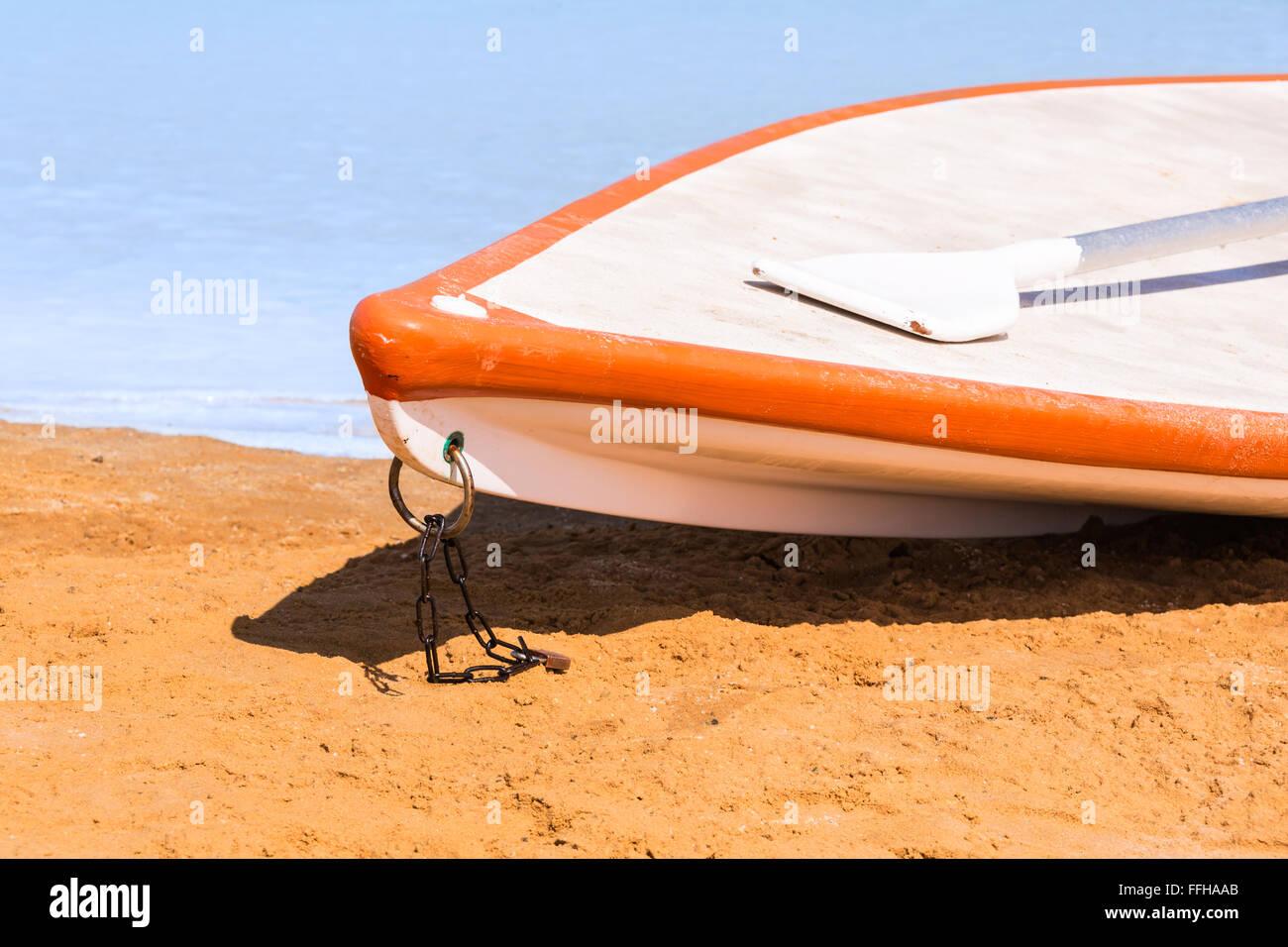 landscape Dead Sea, the boat on a beach Stock Photo - Alamy