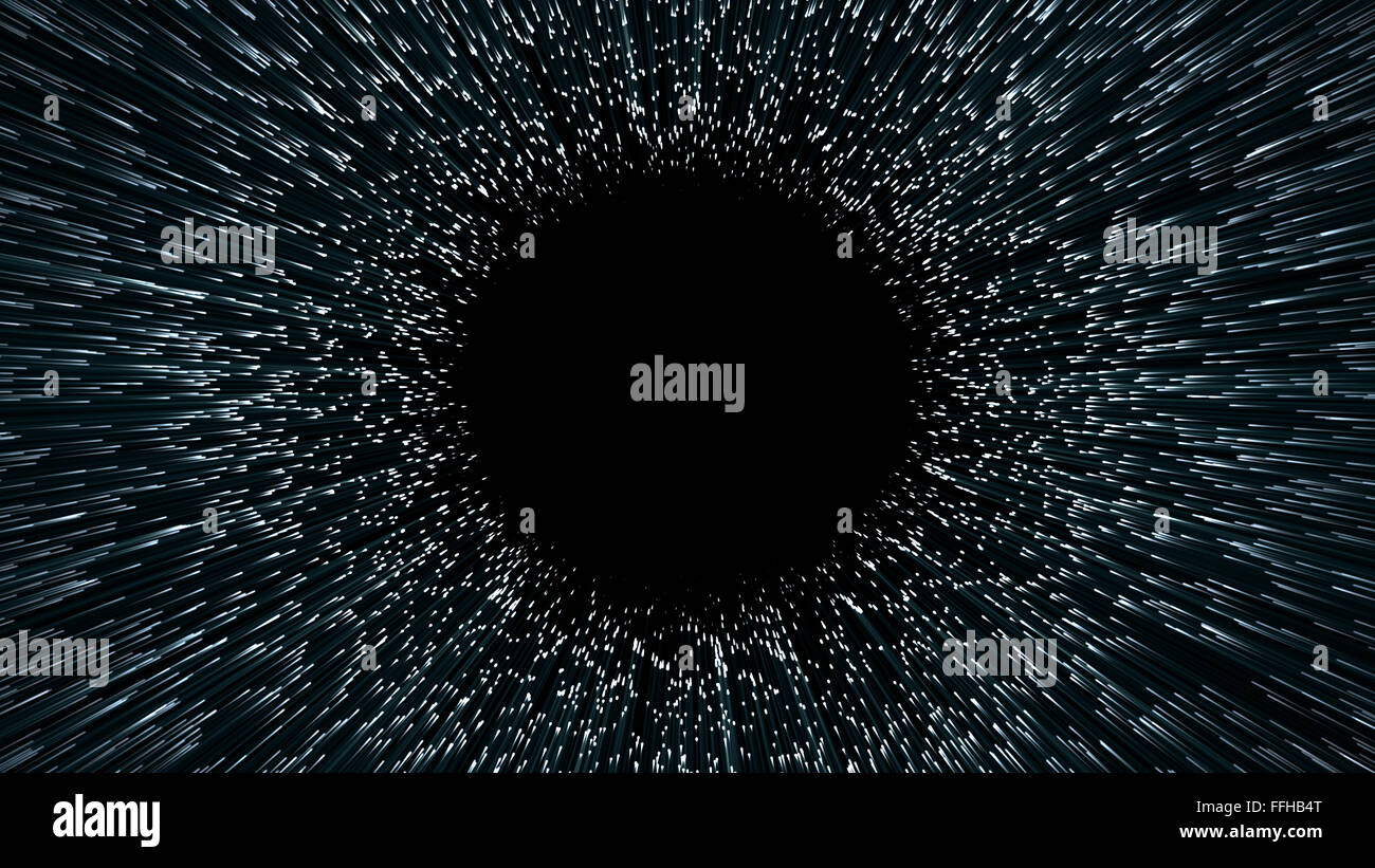 Interstellar Wormhole Scene