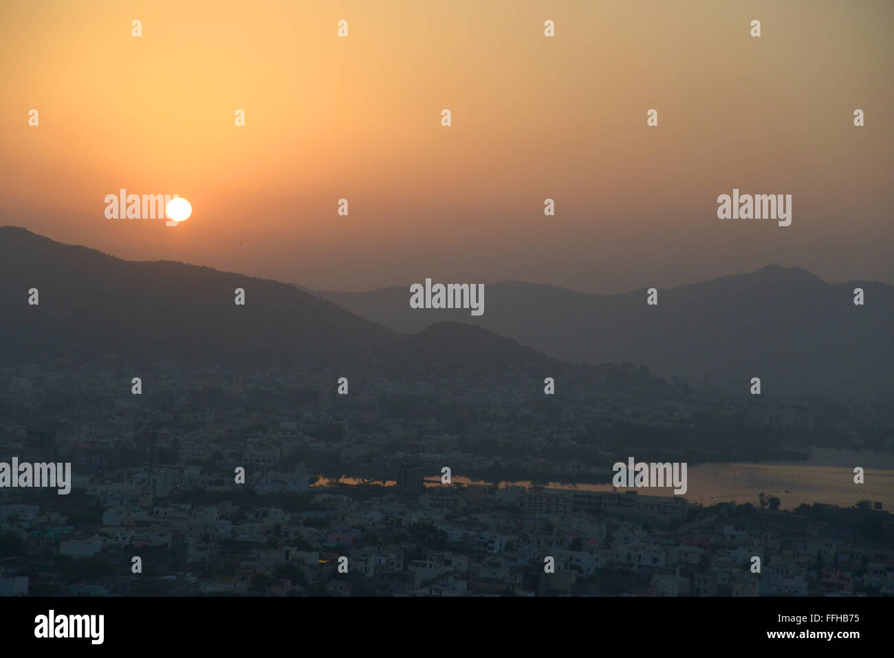 Ajmer, India. 14th Feb, 2016. A beautiful sunrise in Ajmer. Credit ...