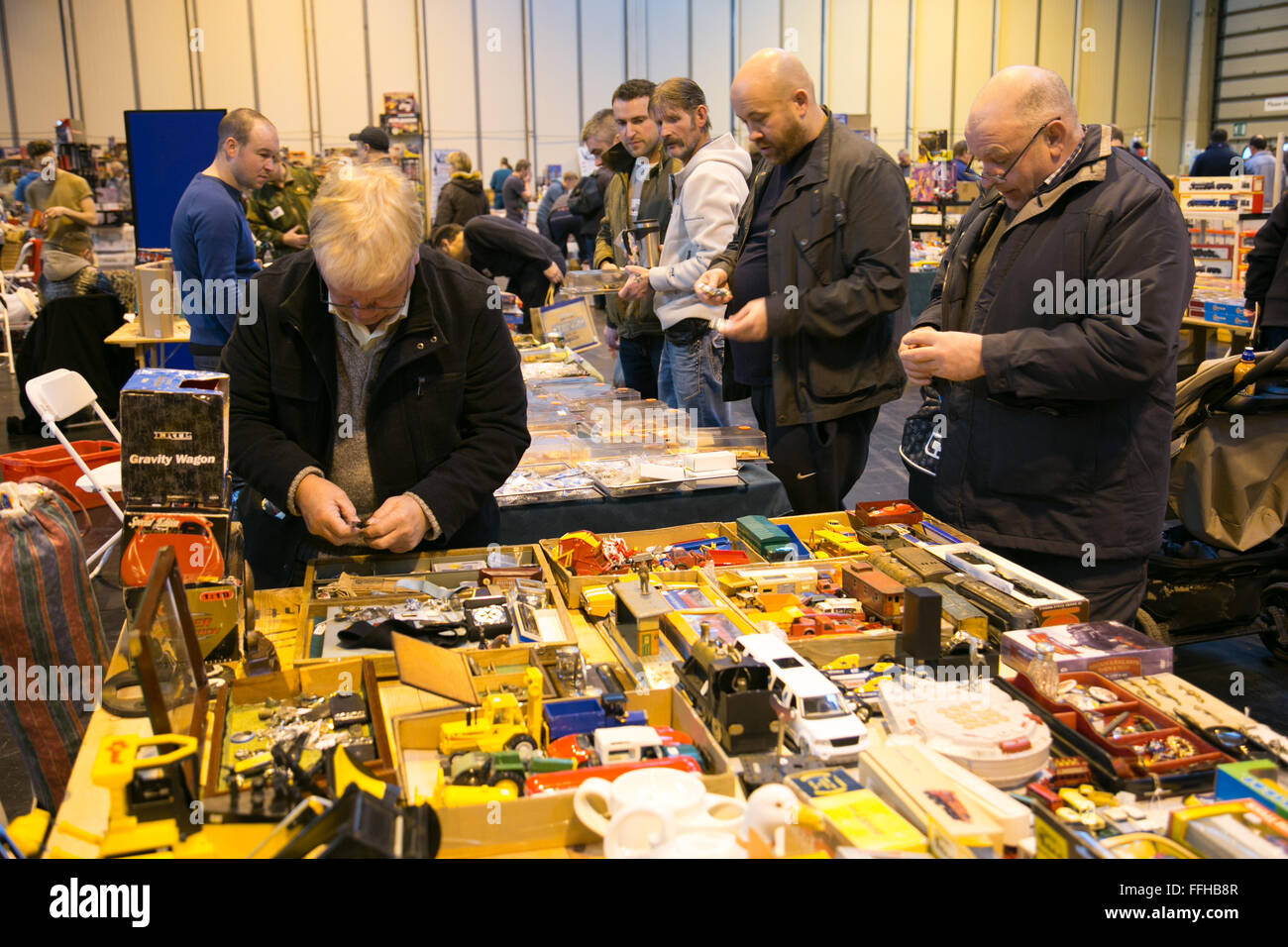 Birmingham, UK. 14th Feb, 2016. Toy Collectors Fair where people can ...