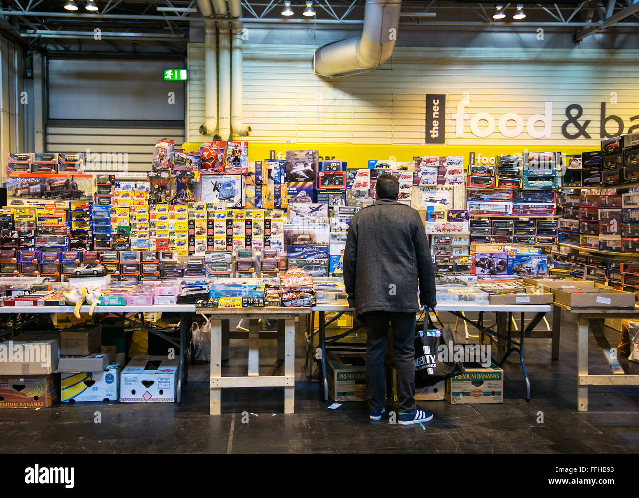 Birmingham, UK. 14th Feb, 2016. Toy Collectors Fair where people can ...