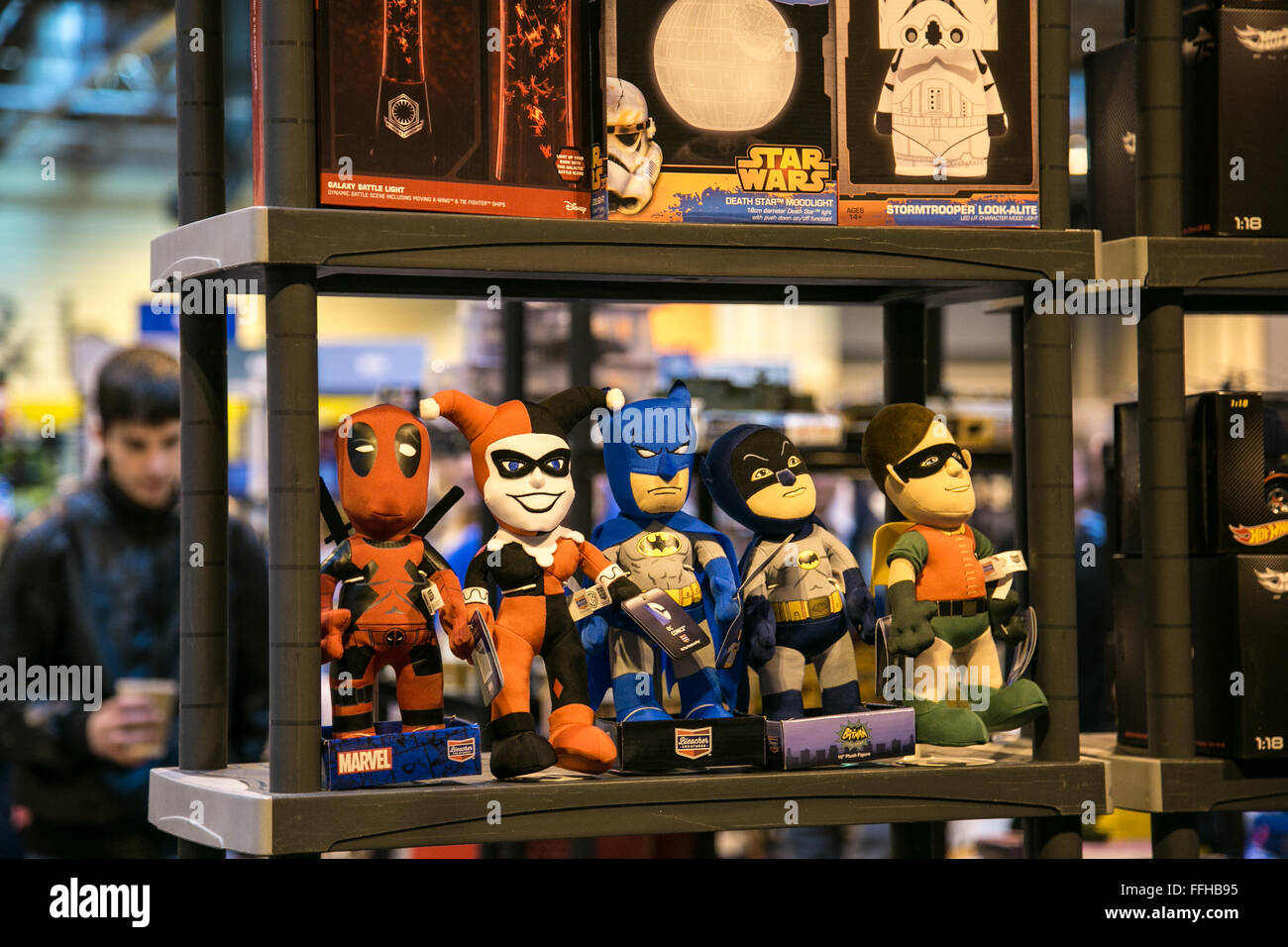 Birmingham, UK. 14th Feb, 2016. Toy Collectors Fair where people can ...