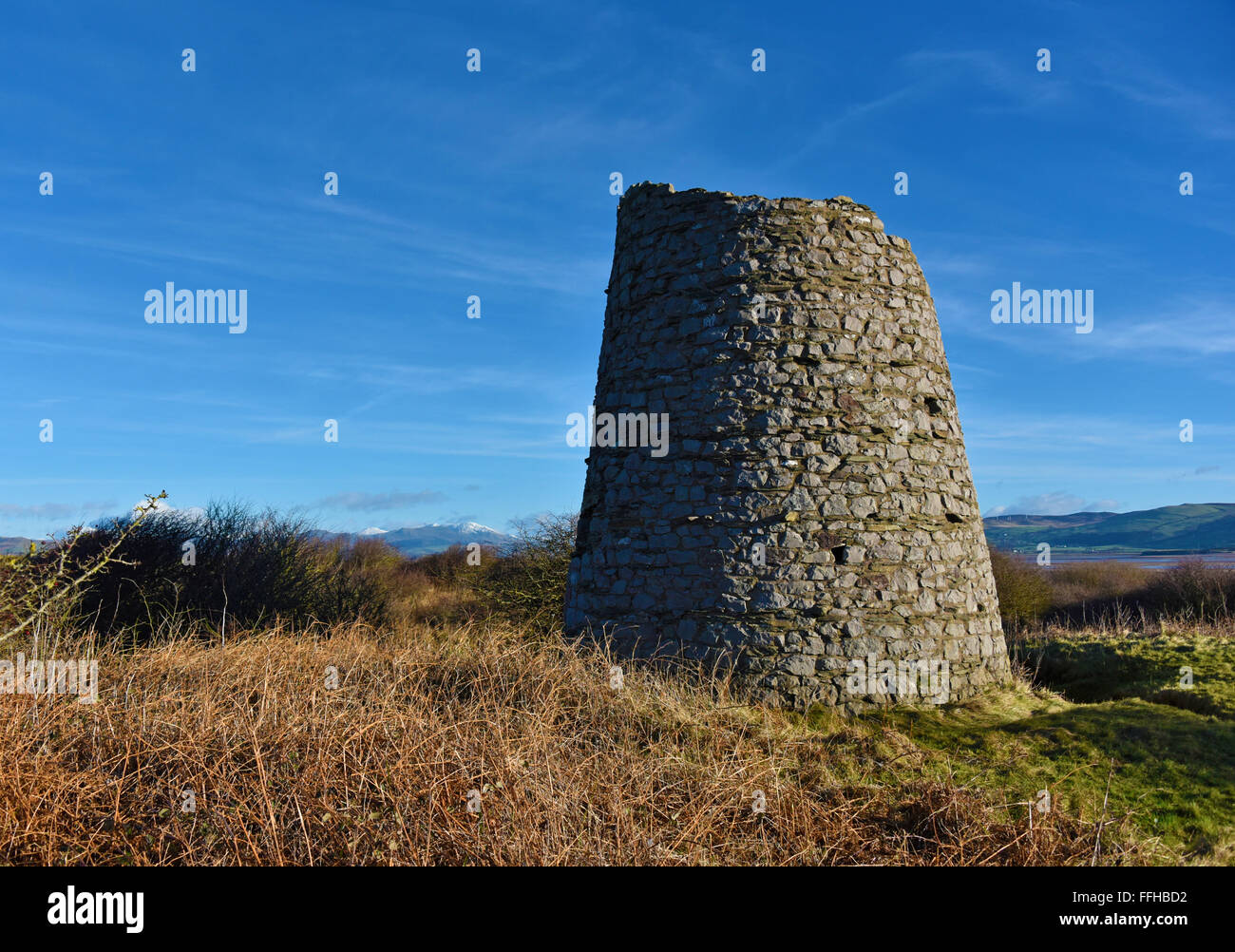 Stone windmill stone windmill hi-res stock photography and images - Alamy
