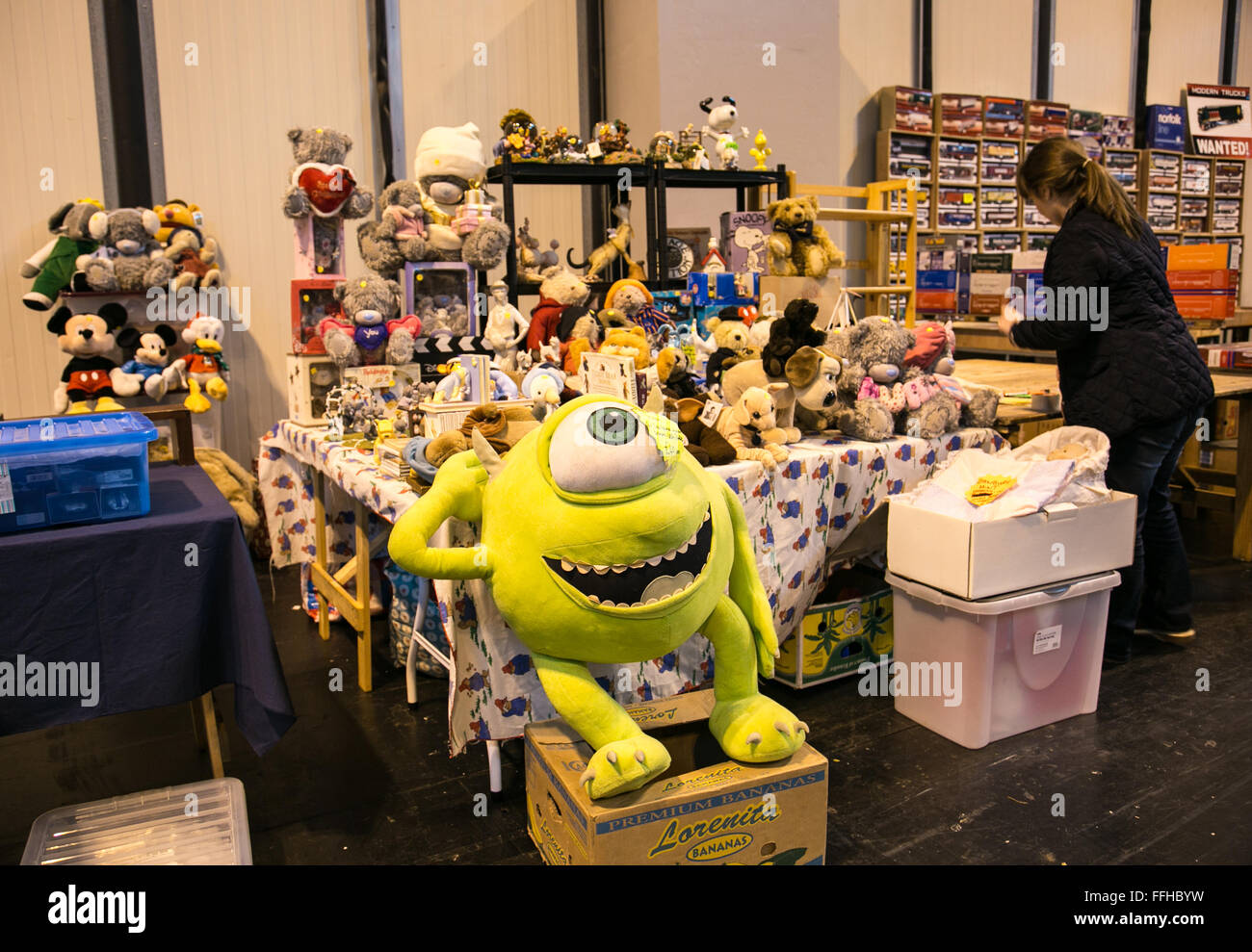 Birmingham, UK. 14th Feb, 2016. Toy Collectors Fair where people can ...