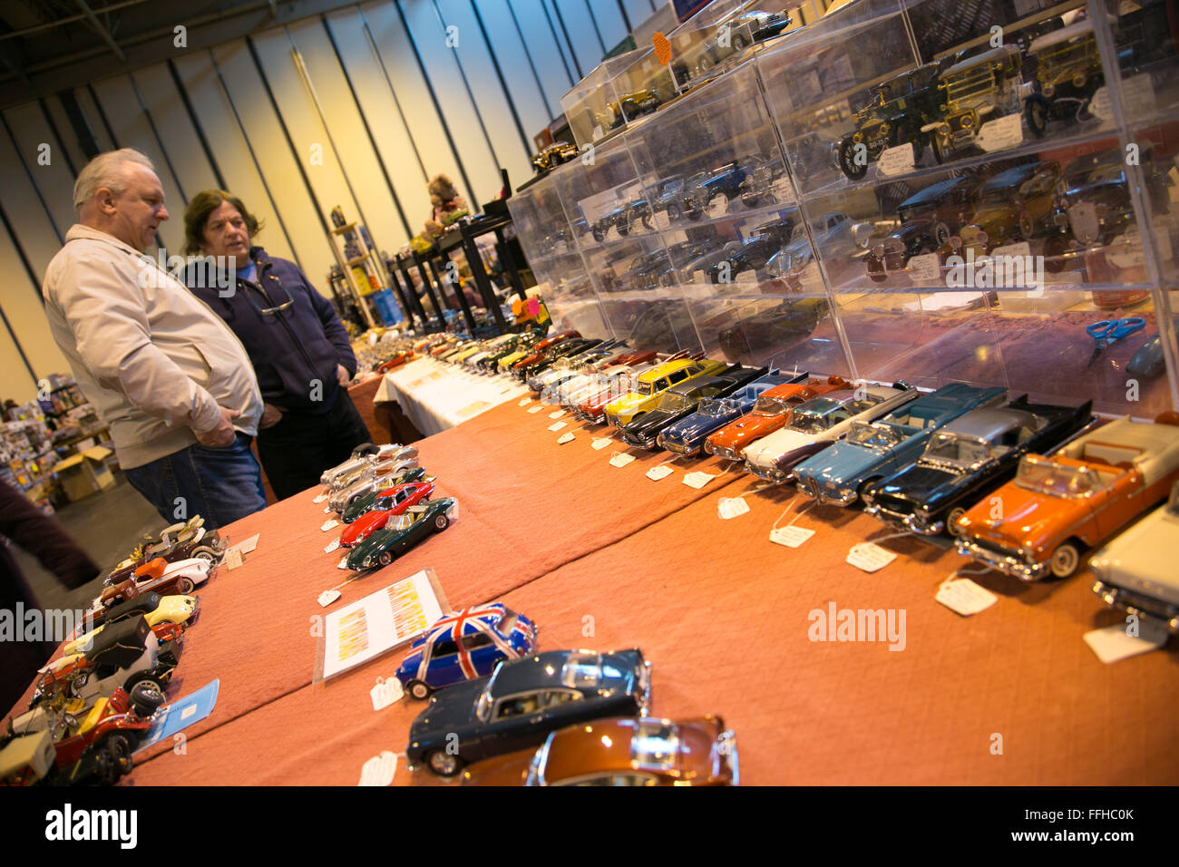 Birmingham, UK. 14th Feb, 2016. Toy Collectors Fair where people can ...