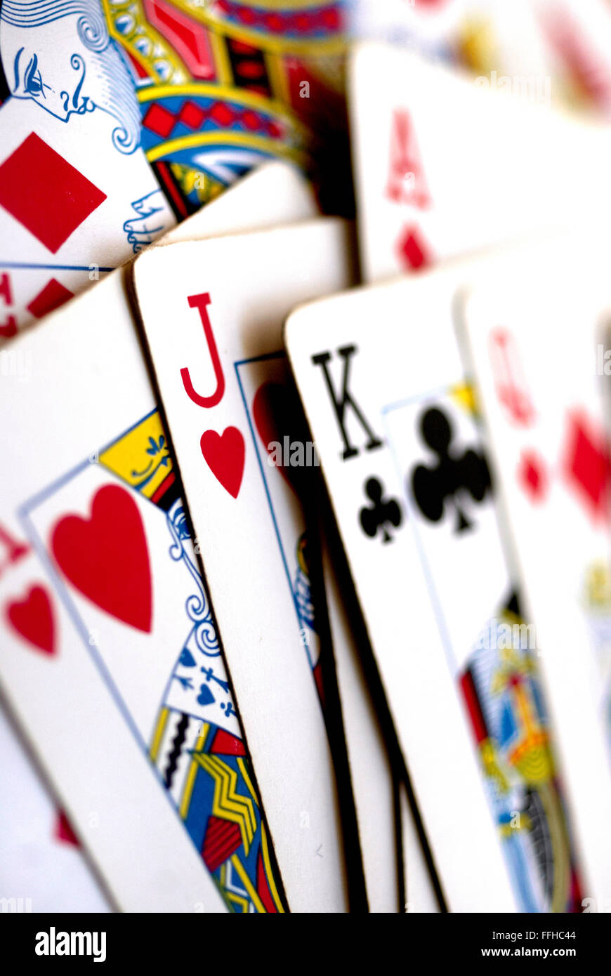 Playing Cards / Run / Straight Stock Photo - Alamy