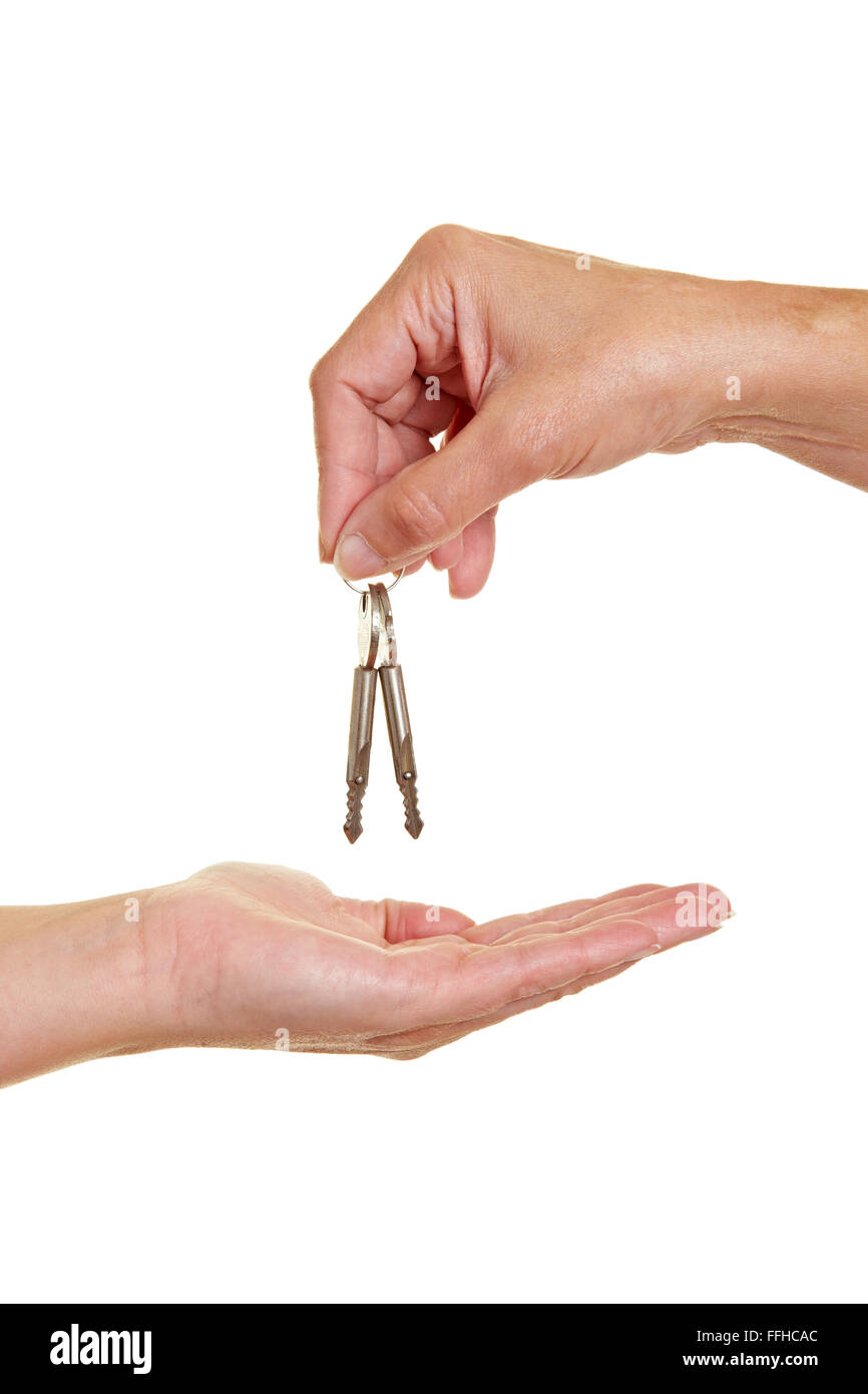 Symbol of handover Cut Out Stock Images & Pictures - Alamy