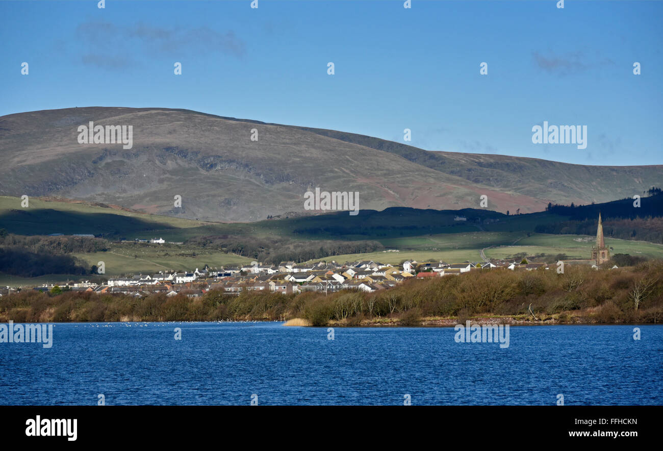 Millom and Black Combe. Millom, Cumbria, England, United Kingdom ...