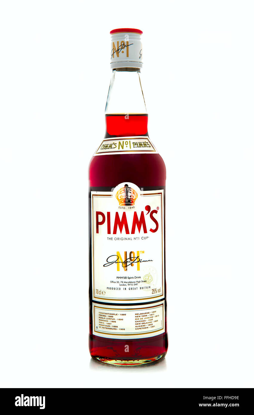 Pimms number 1 Cut Out Stock Images & Pictures - Alamy