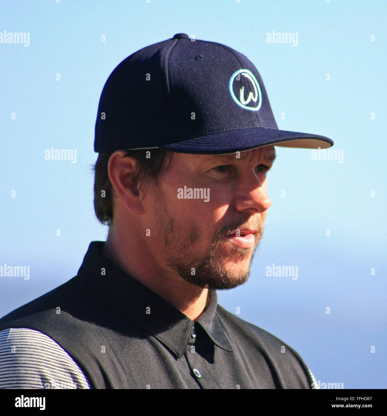 Mark Wahlberg (actor) plays during the third round at The AT&T PGA Golf ...