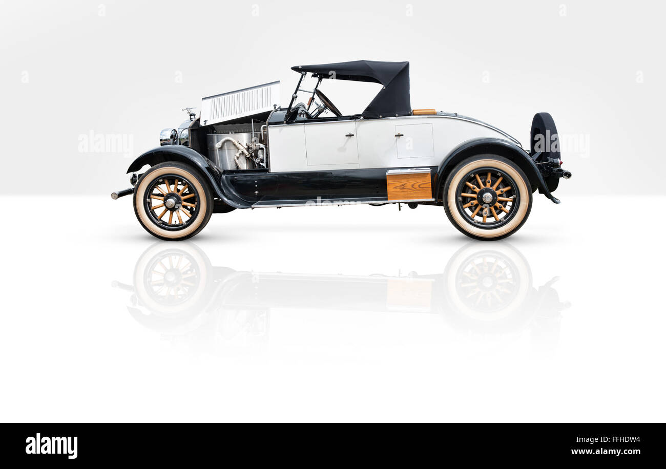 White steam car hi-res stock photography and images - Alamy