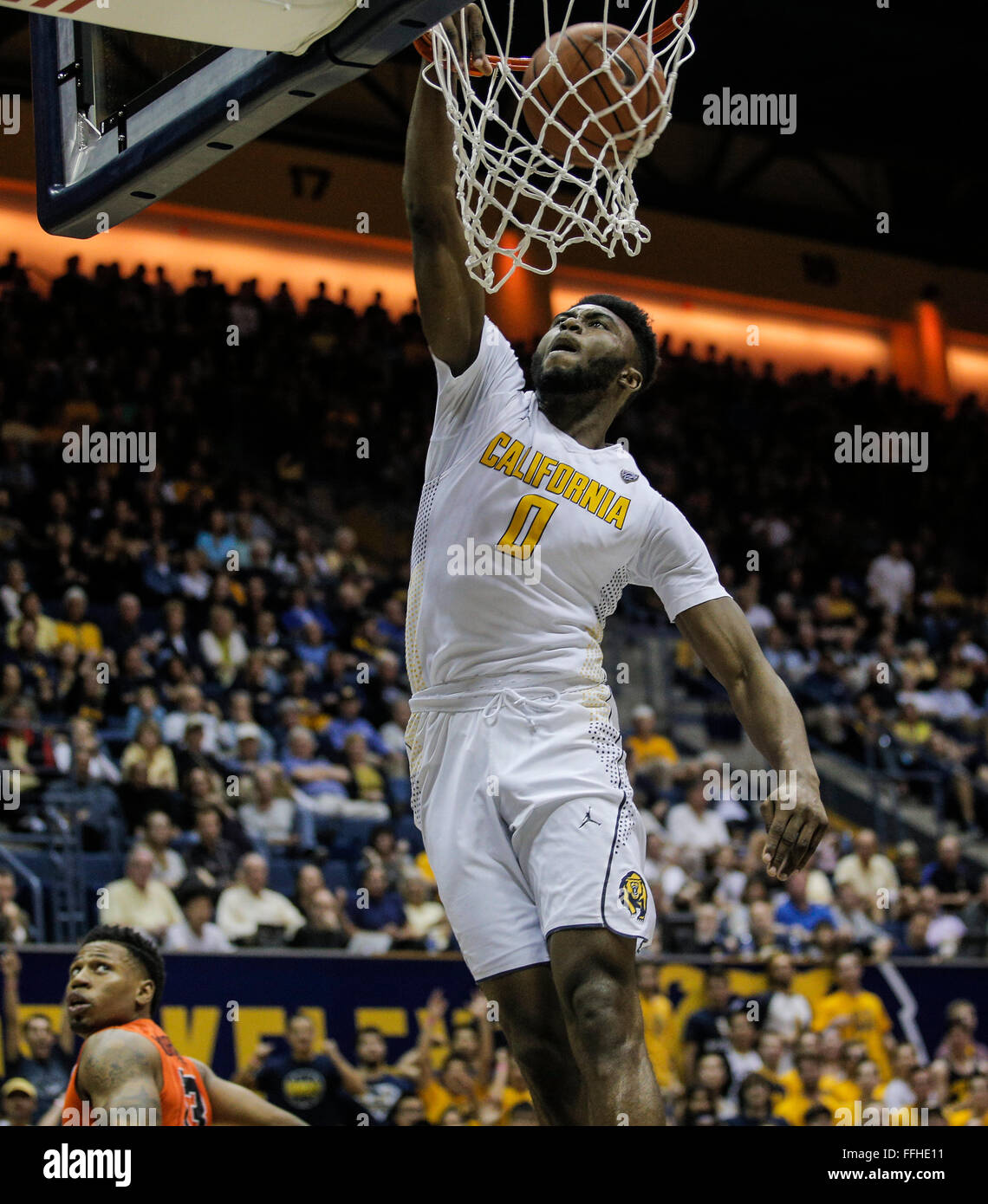 Berkeley USA CA. 13th Feb, 2016. California F # 0 Jaylen Brown scored ...