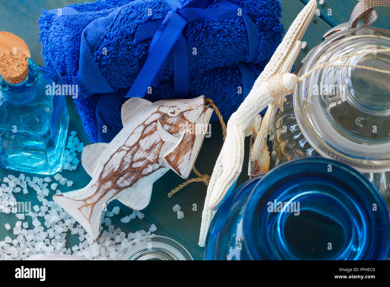 sea salt spa Stock Photo - Alamy