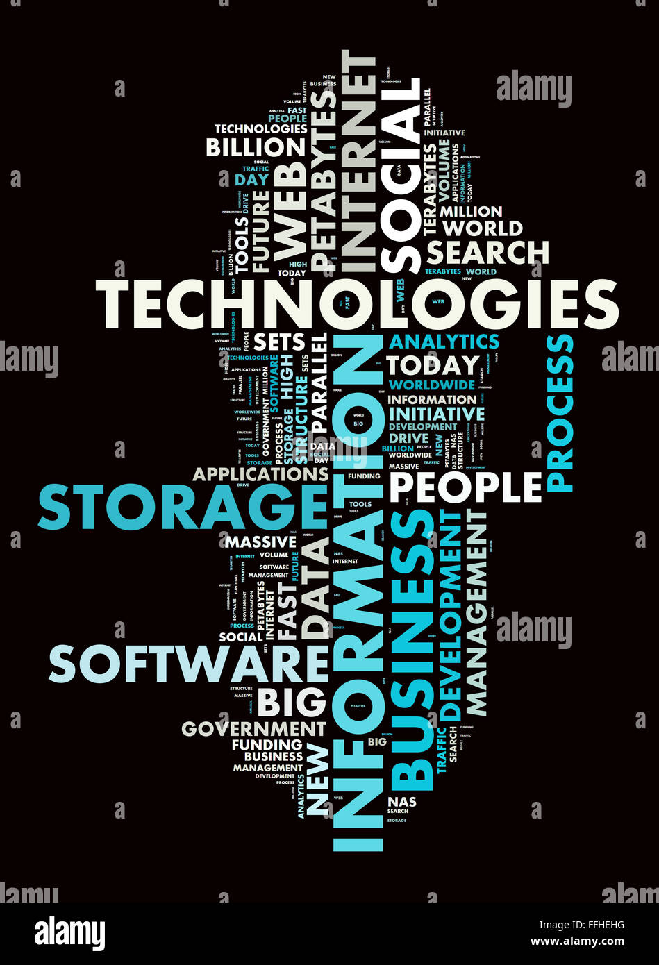 Professional concept word cloud over dark background Stock Photo - Alamy