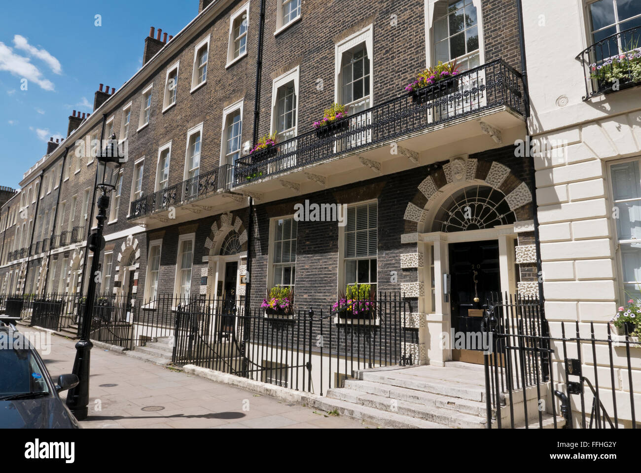Georgian london houses hi-res stock photography and images - Alamy