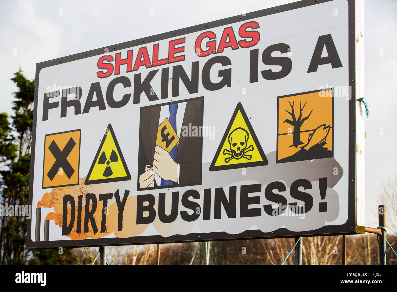 Anti fracking posters hi-res stock photography and images - Alamy