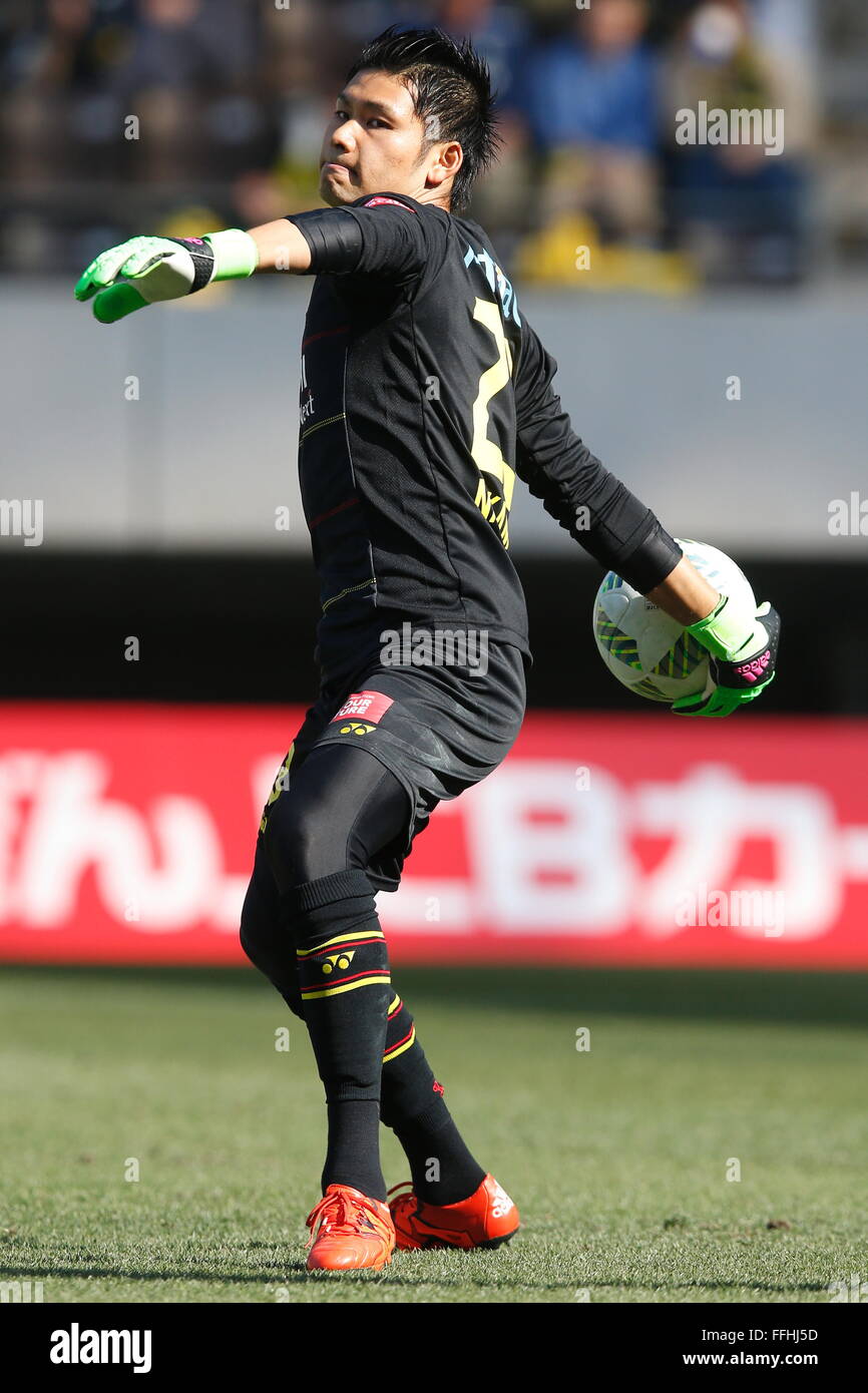 Fukuda Denshi Arena, Chiba, Japan. 14th Feb, 2016. Kosuke Nakamura (Reysol), FEBRUARY 14, 2016 ...