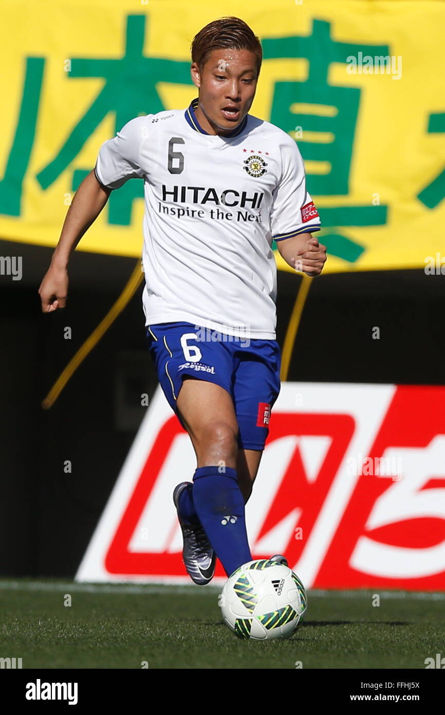 Fukuda Denshi Arena, Chiba, Japan. 14th Feb, 2016. Ryosuke Yamanaka (Reysol), FEBRUARY 14, 2016 ...
