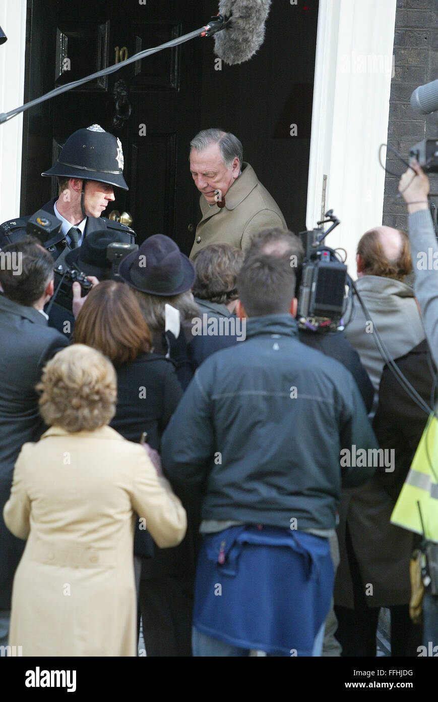 Kenneth Cranham as Harold Wilson filming the The Lavender List 6 photos ...
