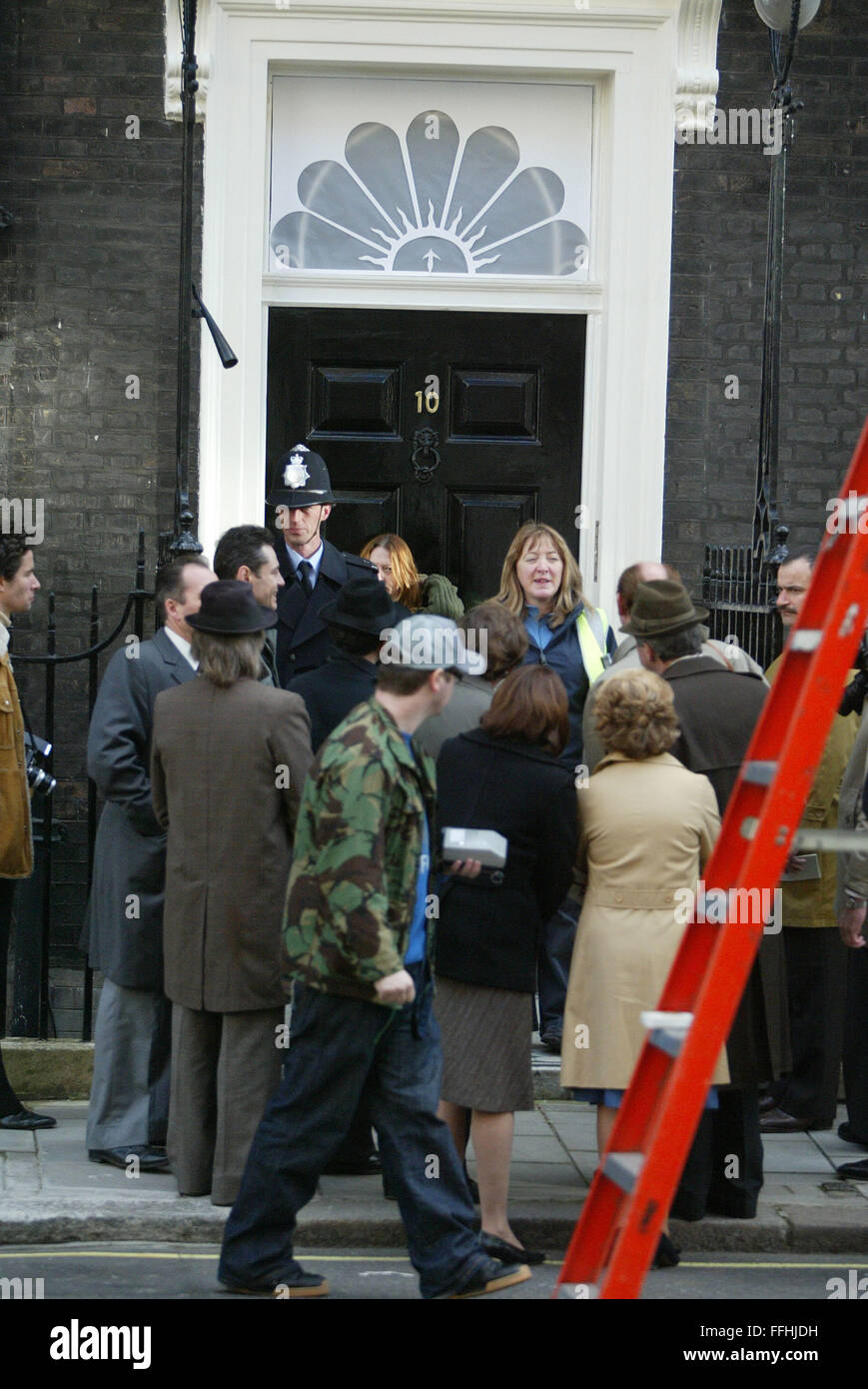 Kenneth Cranham as Harold Wilson filming the The Lavender List 6 photos ...