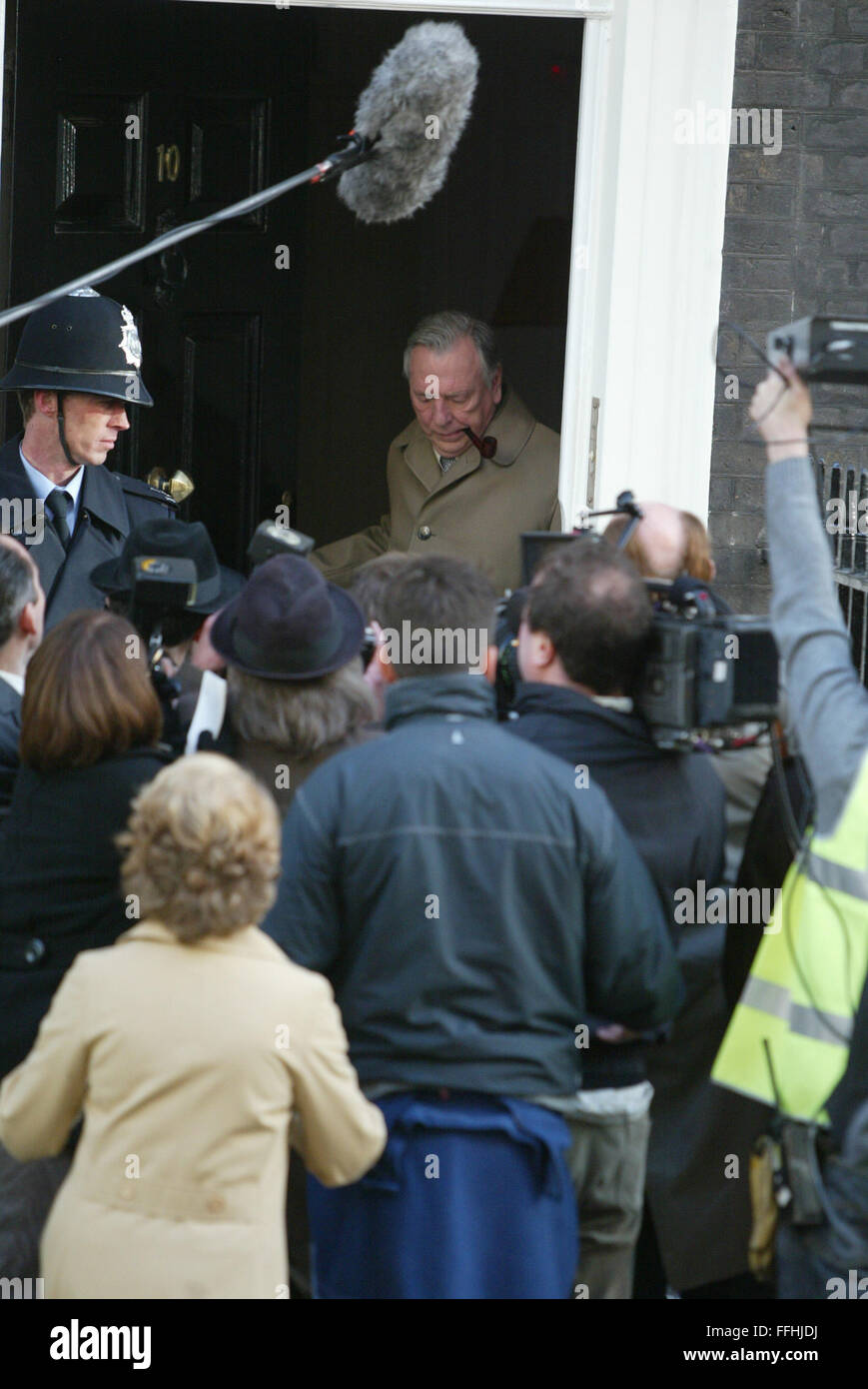 Kenneth Cranham as Harold Wilson filming the The Lavender List 6 photos ...