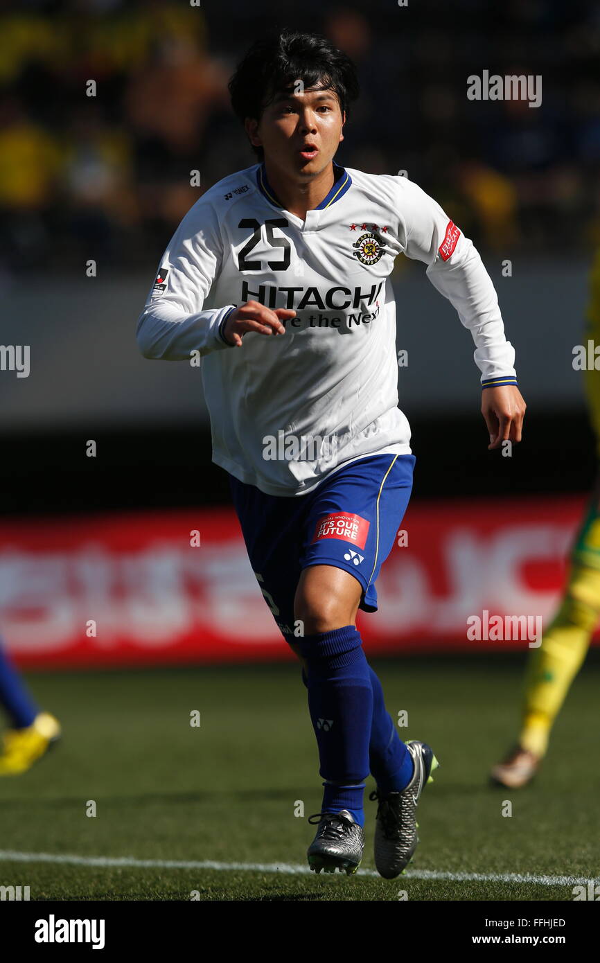 Fukuda Denshi Arena, Chiba, Japan. 14th Feb, 2016. Yusuke Kobayashi (Reysol), FEBRUARY 14, 2016 ...