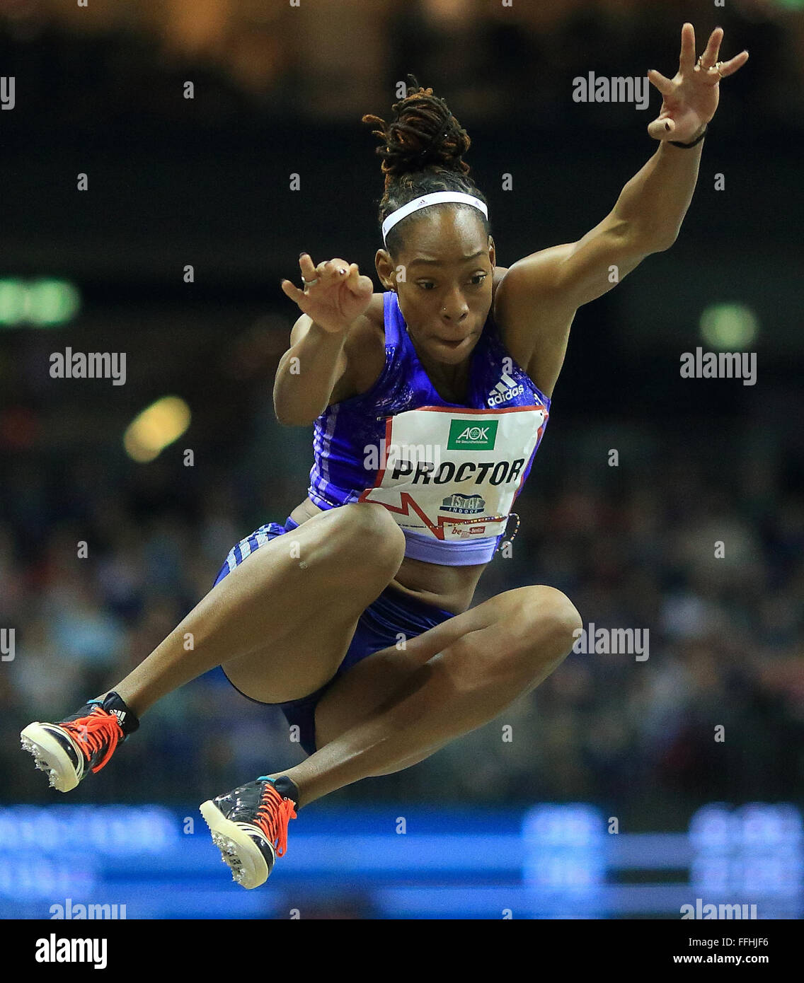 Berlin, Germany. 13th Feb, 2016. Long jumper Shara Proctor of the UK ...