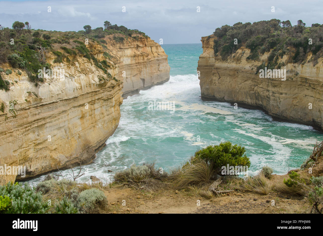 Natural arch loch ard gorge hi-res stock photography and images - Alamy