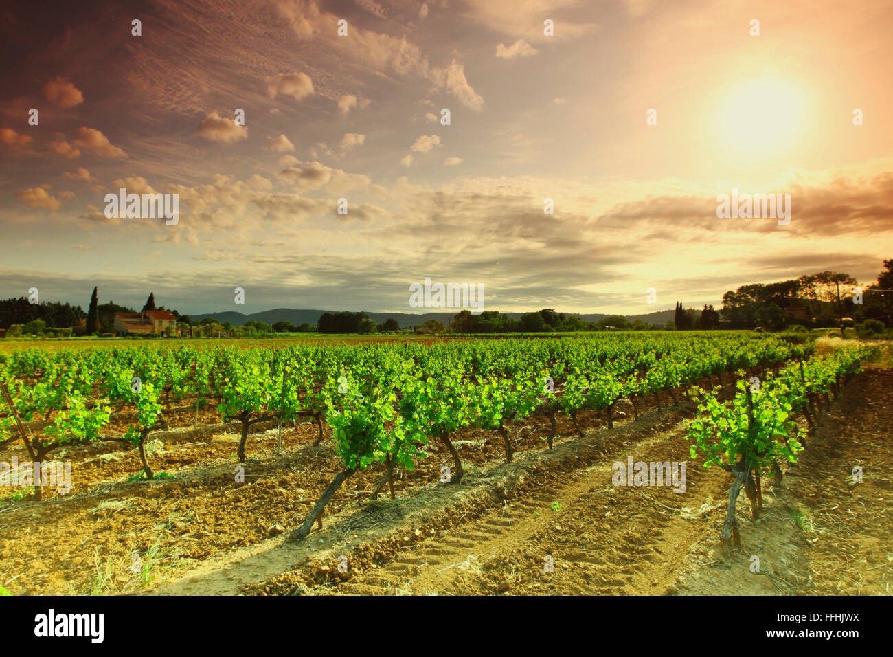Afternoon sky over industry hi-res stock photography and images - Alamy